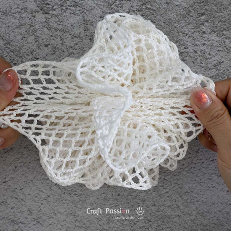 Beginner-Friendly Crochet Loofah – Free Pattern & Easy Tutorial