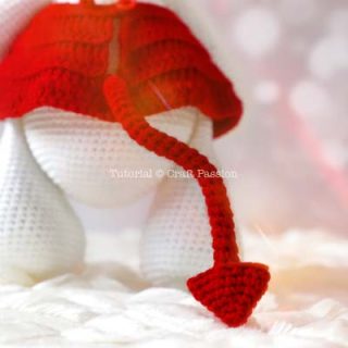 Devil Horns & Tail Patterns • Free Halloween Crochet Pattern