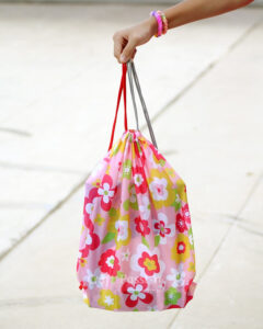 Drawstring Backpack - Free Sewing Pattern | Craft Passion