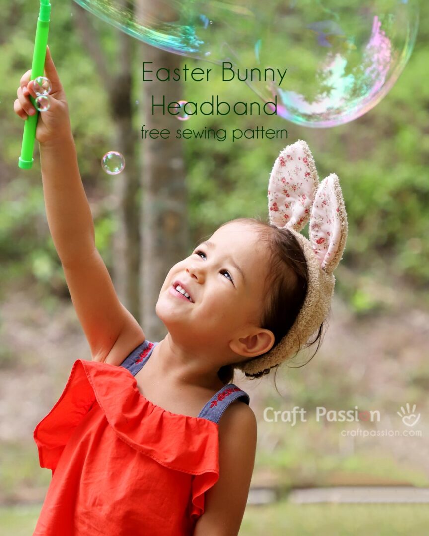 Bunny Ears Headband - Free Sewing Pattern • Craft Passion
