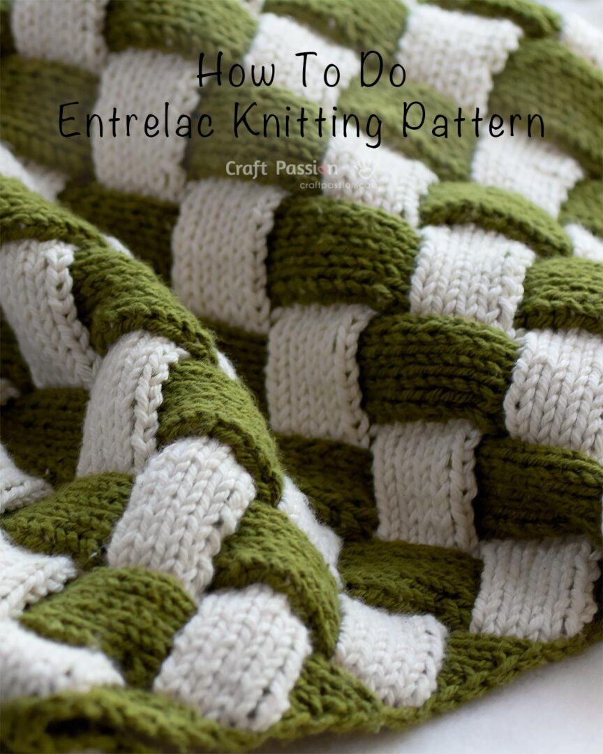 How To Do Entrelac Knitting - Knitting Tutorial • Craft Passion
