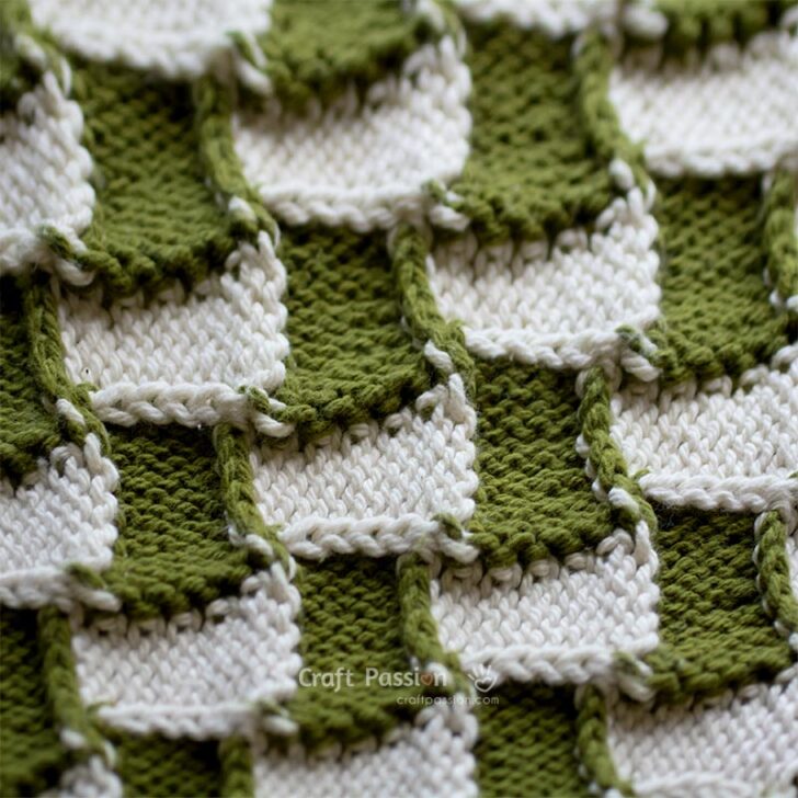 How To Do Entrelac Knitting - Knitting Tutorial • Craft Passion