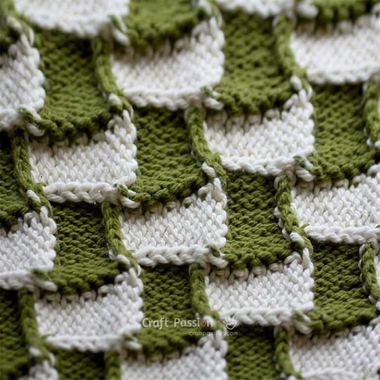 How To Do Entrelac Knitting - Knitting Tutorial • Craft Passion