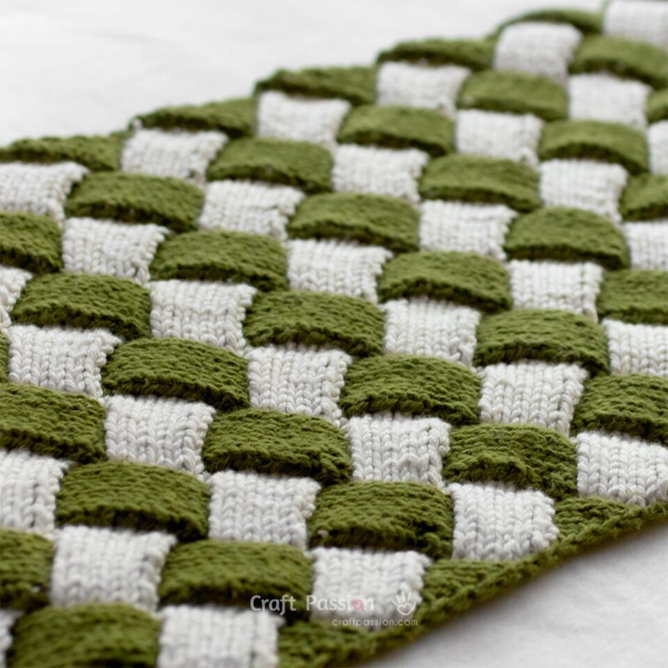 How To Do Entrelac Knitting - Knitting Tutorial • Craft Passion