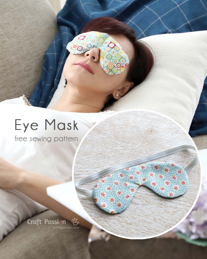 Free Soothing Eye Mask Pattern • Craft Passion