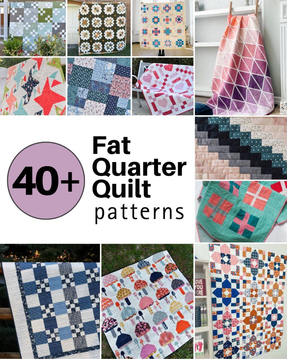 42 Easy Fat Quarter Quilt Patterns • Craft Passion
