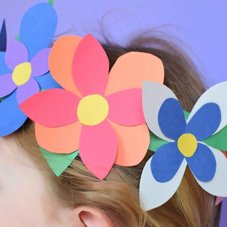 41 Free and Beautiful Flower Crafts • Craft Passion