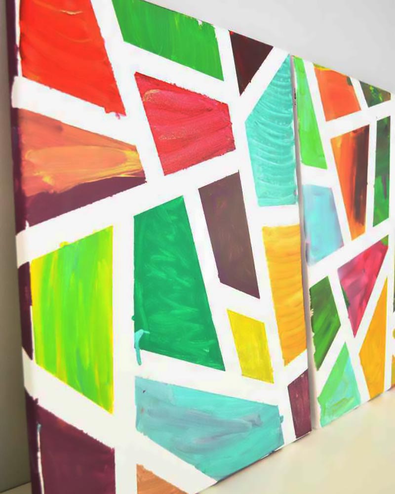 52 Abstract and Creative Canvas Painting Ideas • Craft Passion