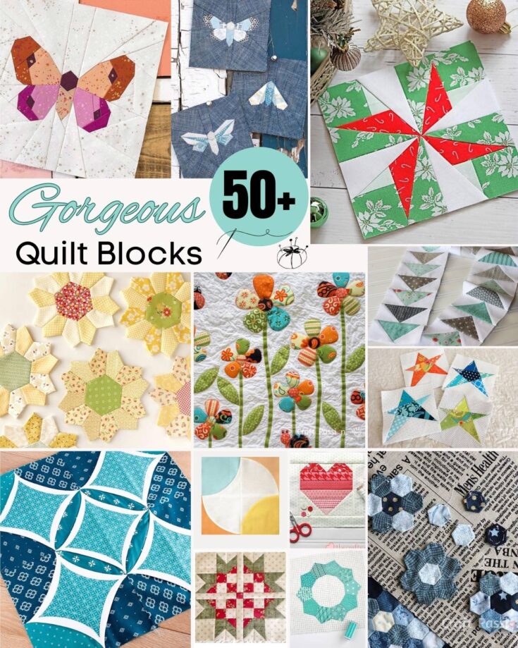 53 Gorgeous Quilt Blocks for Quilting • Craft Passion