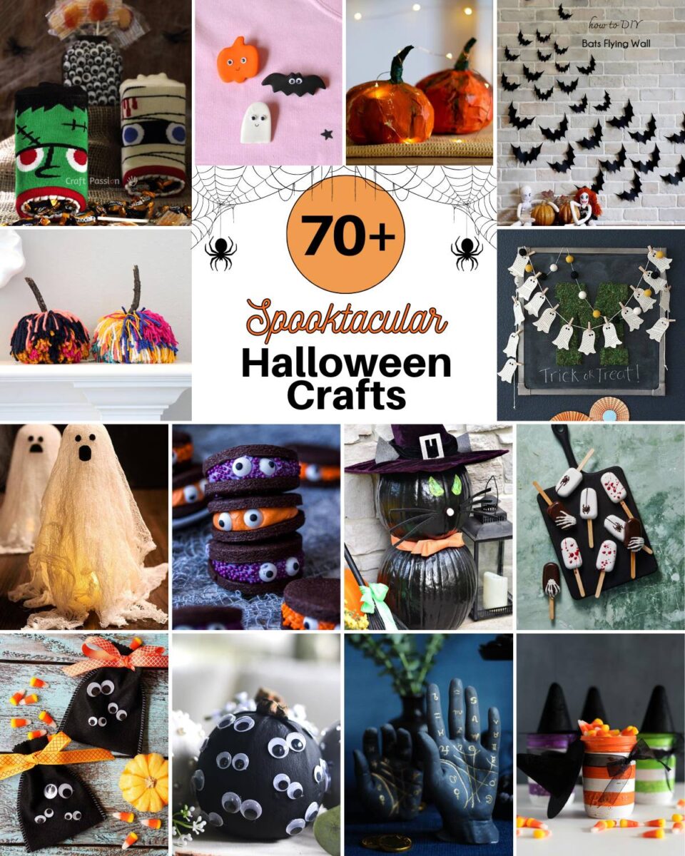 71 Spooktacular Halloween Crafts For Kids • Craft Passion