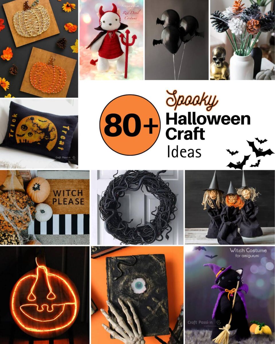 81 Spooktacular DIY Halloween Decorations • Craft Passion