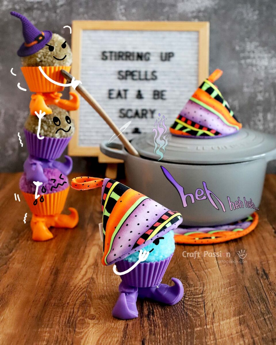 Free Cone Potholder Pattern - How To Sew • Craft Passion