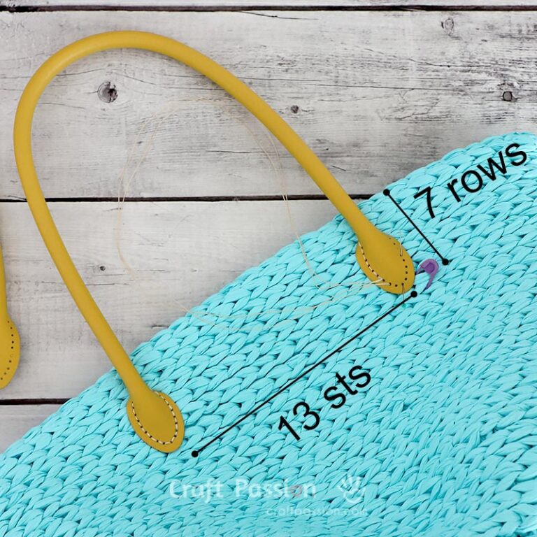 Straw Bag - Free Crochet Pattern • Craft Passion