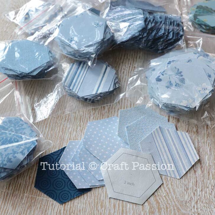 Quick Machine Sew Hexagon Flower Quilt Block • Craft Passion