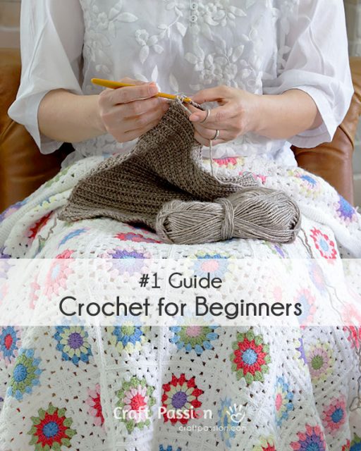 Learn How To Crochet for Beginners • #1 Guide: & Free Patterns
