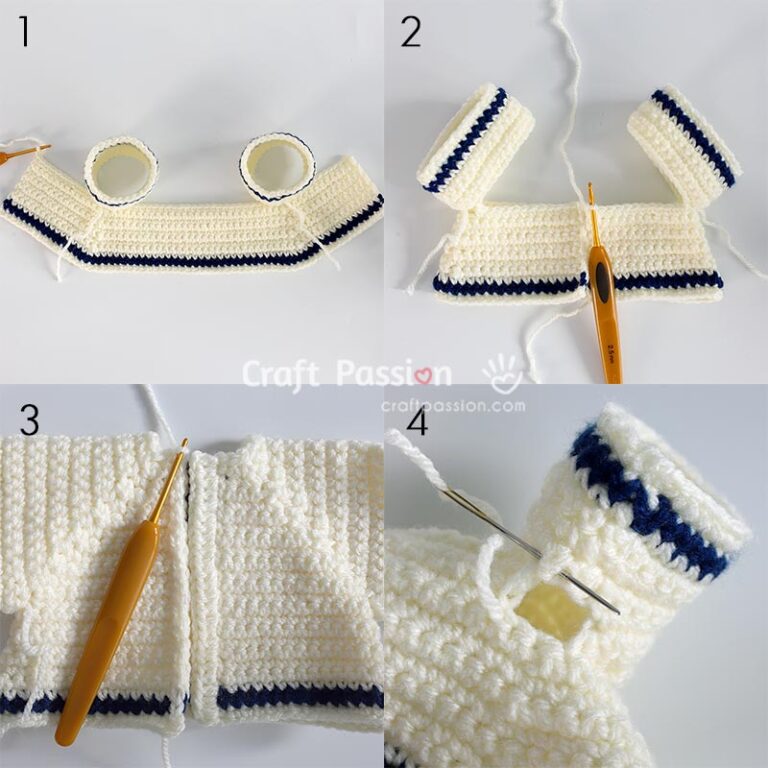 Sailor Costume For Amigurumi - Free Crochet Pattern