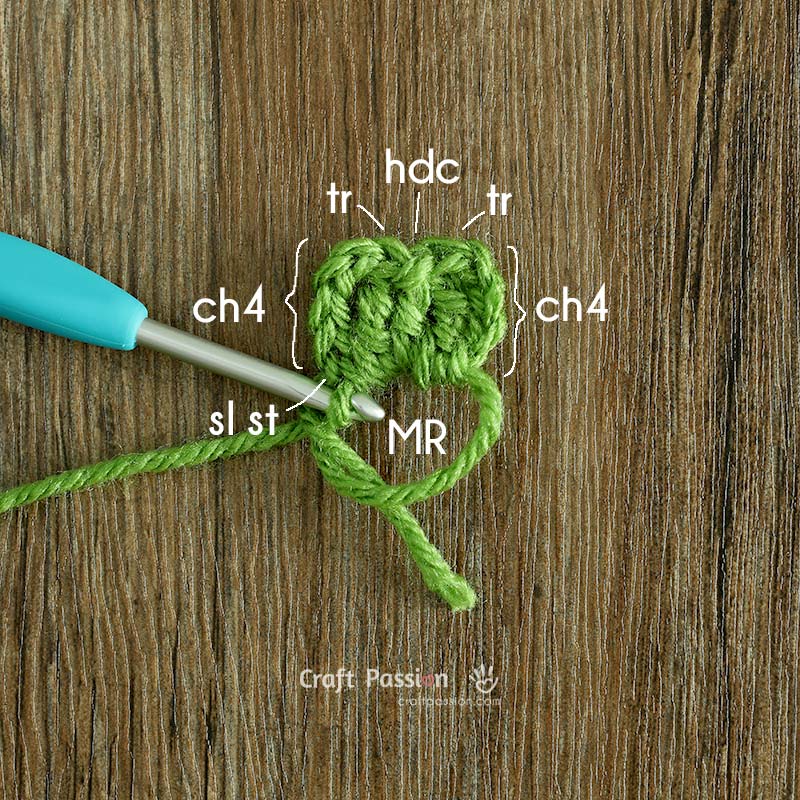 Easy Crochet Shamrock Appliqué - Free Pattern • Craft Passion