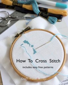 How To Cross Stitch, With 29 Free Beginner's Patterns