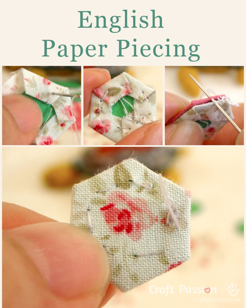 Hexagon Quilting How To English Paper Piecing Craft Passion