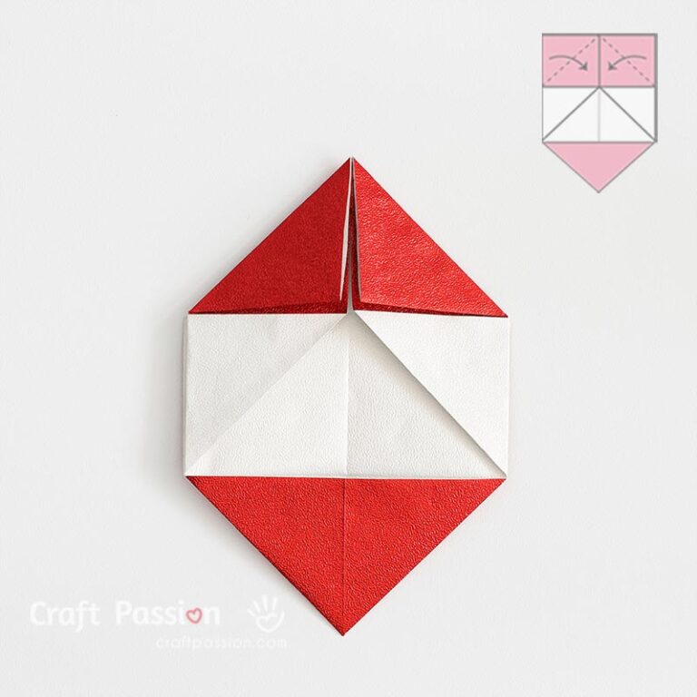 Simple Origami Heart Tutorial and Free Patterns • Craft Passion
