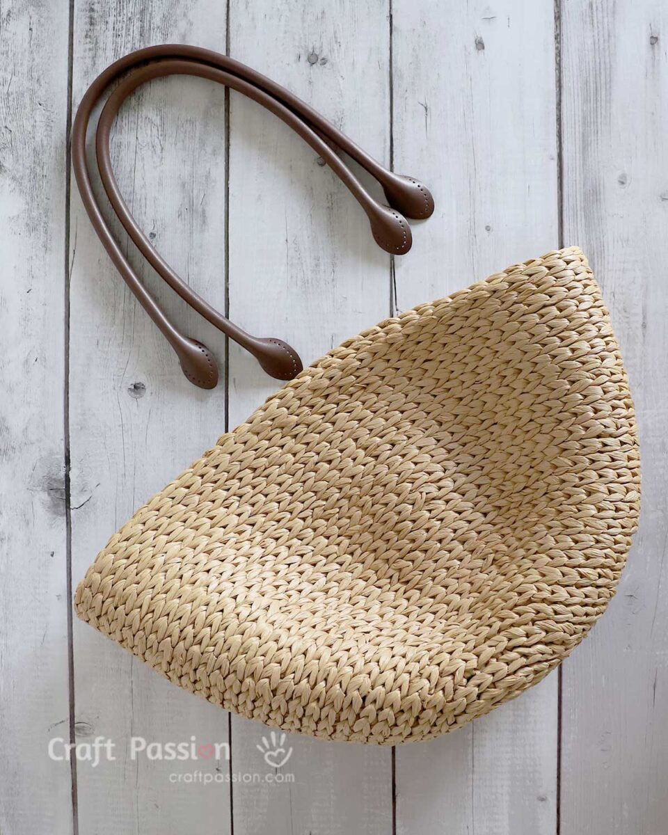 Straw Bag - Free Crochet Pattern • Craft Passion