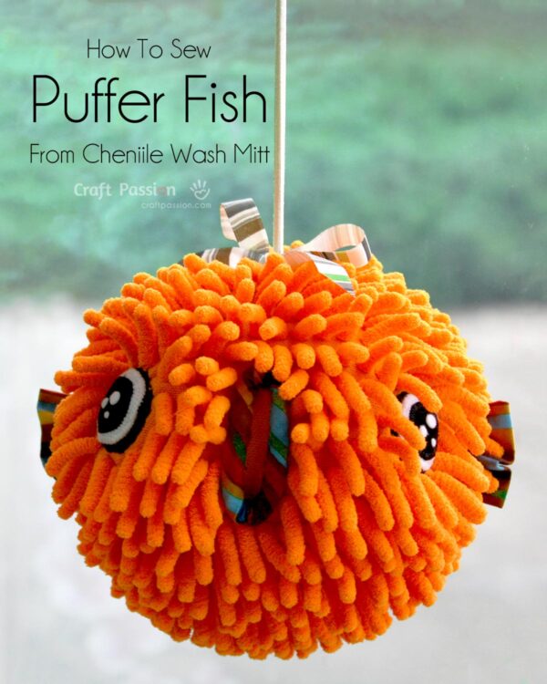 Puffer Fish Stuffed Animal - How To Sew • Craft Passion