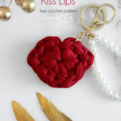 Crochet Lips ? - Quick, Easy & Free Pattern • Craft Passion