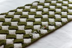 Entrelac Knitting Pattern - Free Knit Tutorial | Craft Passion