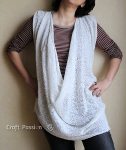 Knit Cover Up - Free Knitting Pattern • Craft Passion