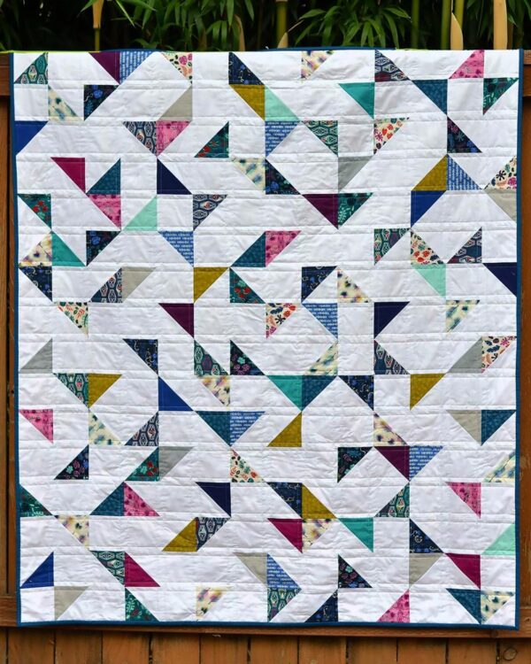 25 Easy and Free Half Square Triangle Quilt Patterns • Craft Passion