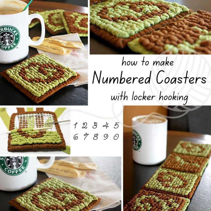 How To Locker Hook Tutorial - Drink Coasters | Craft Passion