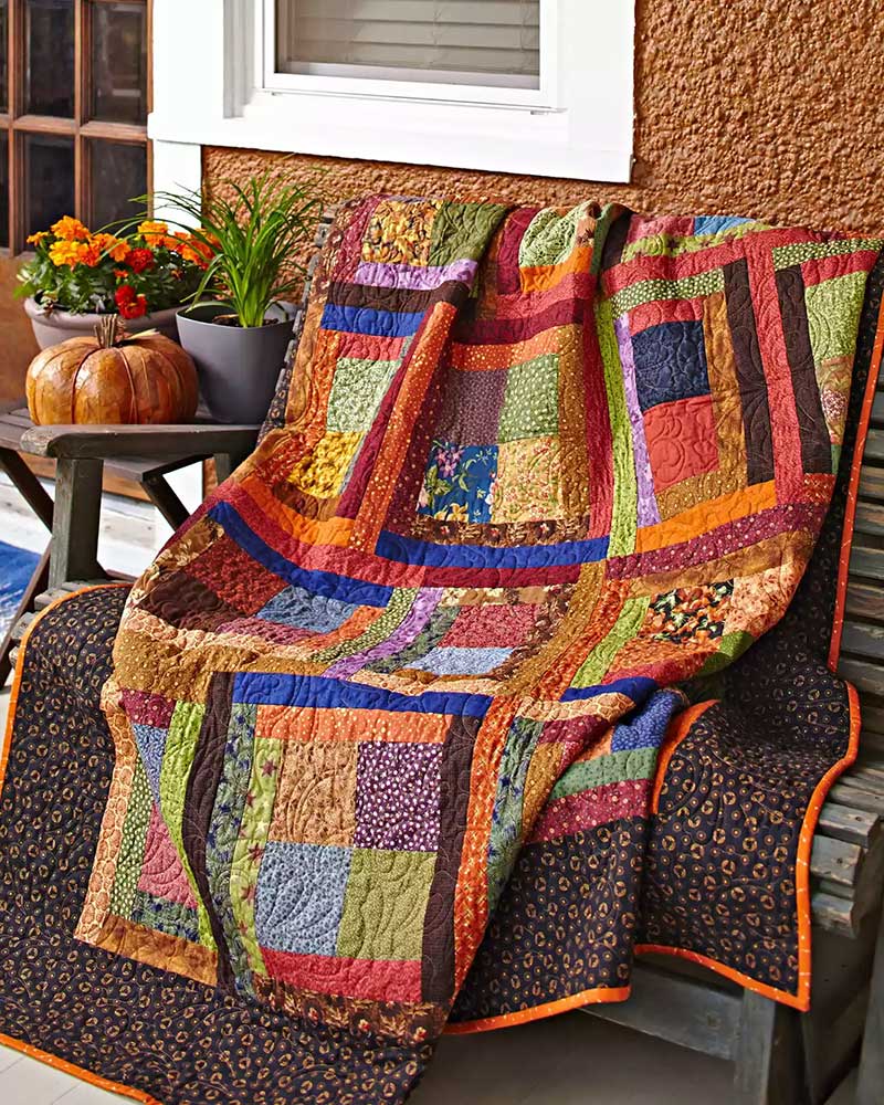 42 Luxurious Log Cabin Quilt Patterns • Craft Passion