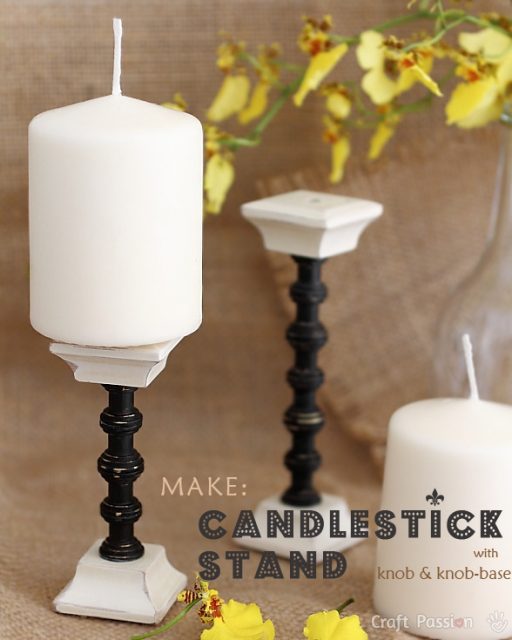 DIY Candle Holder - Easy Home DIY Craft | Craft Passion