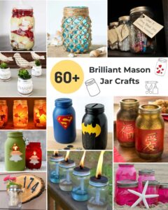 61 Brilliant Mason Jar Crafts • Craft Passion
