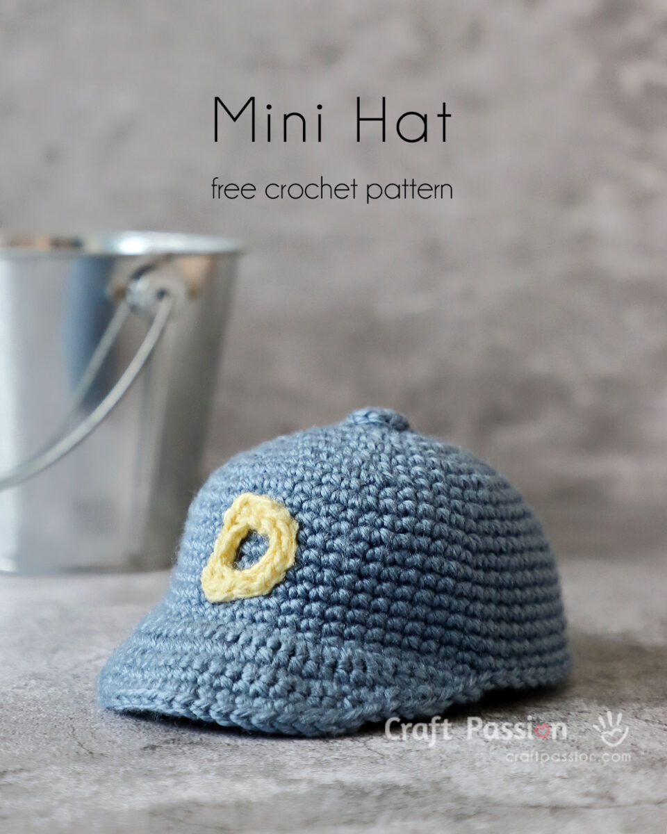 Mini Crochet Dog Hat- Free Crochet Pattern • Craft Passion