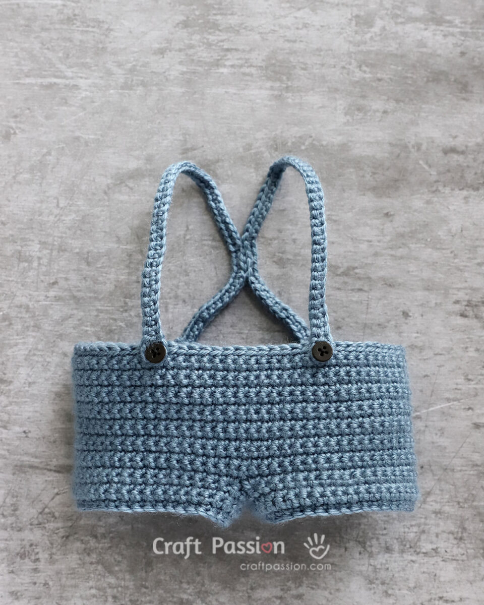 Crochet Pants With Suspender - Free Pattern • Craft Passion