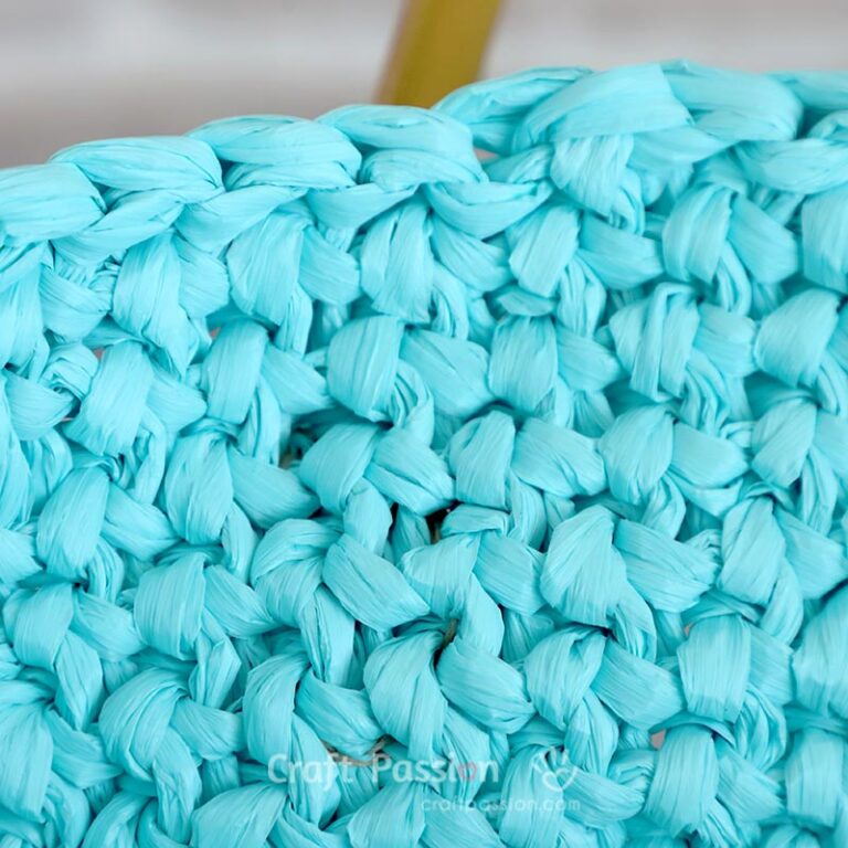 Straw Bag - Free Crochet Pattern • Craft Passion