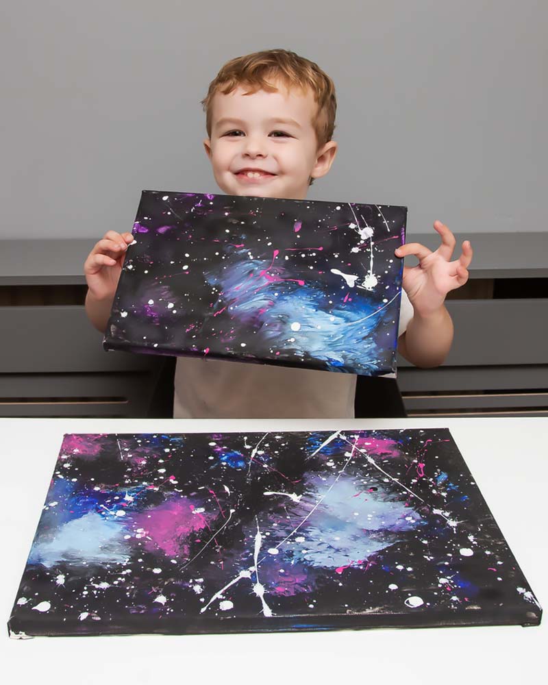 52 Abstract and Creative Canvas Painting Ideas • Craft Passion