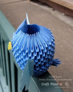 Origami Bird- How To Make A 3D Origami Bird {Easy Video}