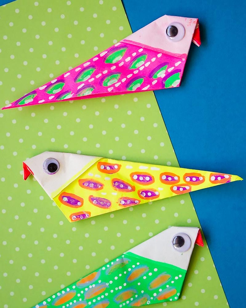 22 Wonderful Origami Birds With Tutorials • Craft Passion