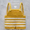 Free Overalls Crochet Pattern For Amigurumi • Craft Passion