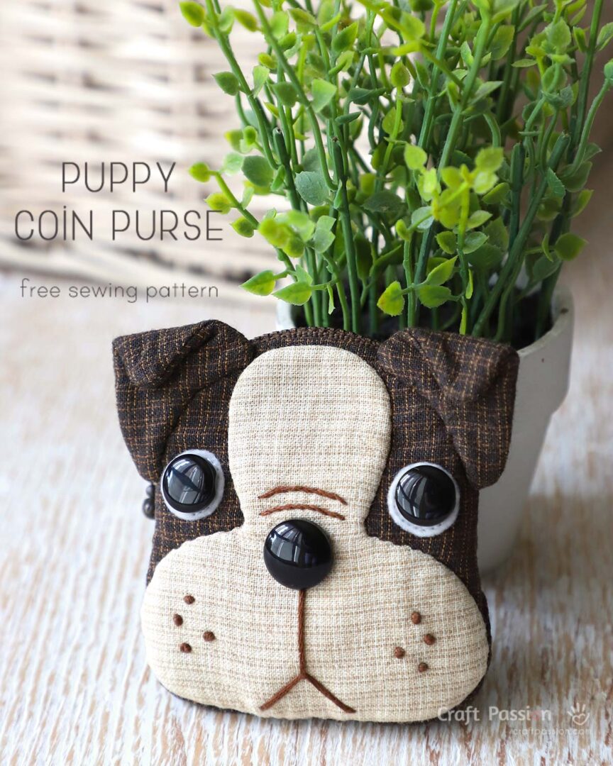 Free Boston Terrier Puppy Purse Sewing Pattern • Craft Passion