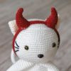 Devil Horns & Tail Patterns • Free Halloween Crochet Pattern