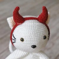 Devil Horns & Tail Patterns • Free Halloween Crochet Pattern