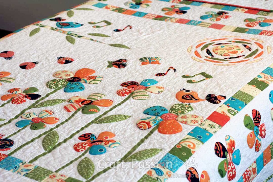 Secret Garden Quilt Pattern - Free • Craft Passion