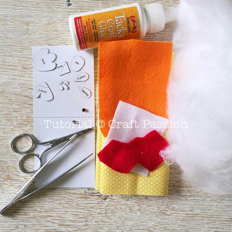 Lucky Chicken Pattern - Free Sewing Pattern • Craft Passion