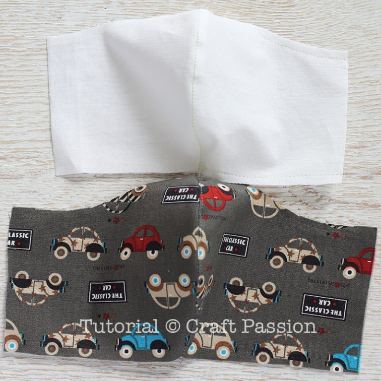 Face Mask Pattern (FREE), 4 Sizes - Best Fit Ever • Craft Passion