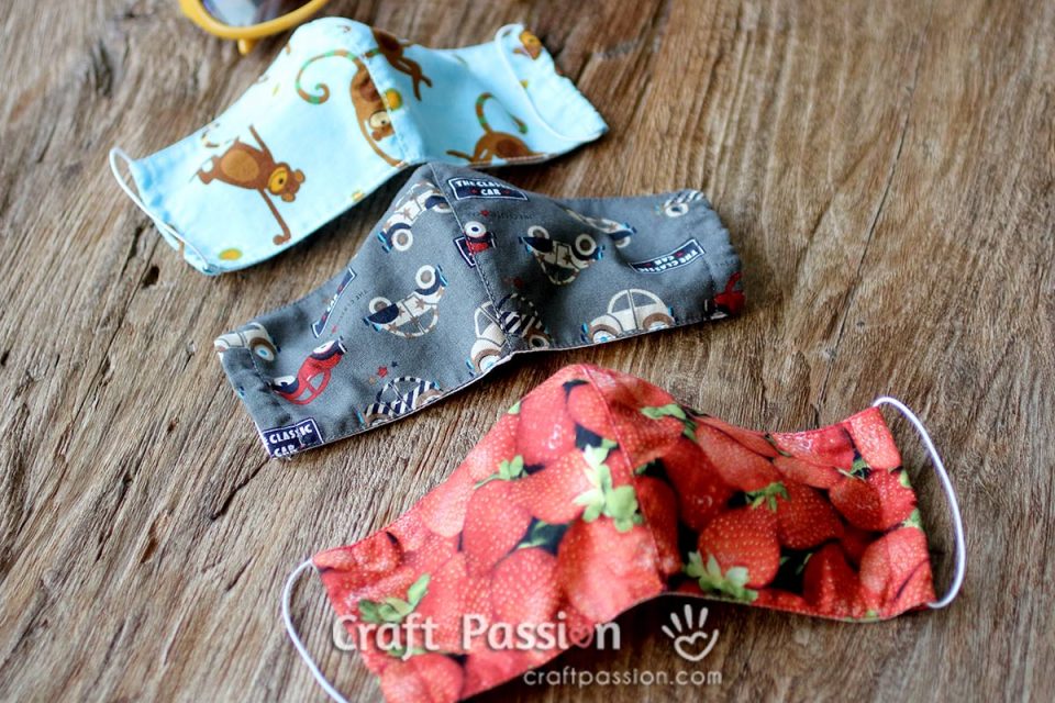 Face Mask Pattern (FREE), 4 Sizes - Best Fit Ever • Craft Passion