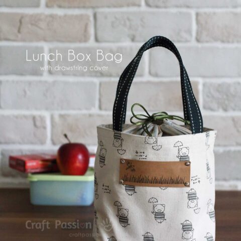 Lunch Box Bag - Free Sewing Pattern • Craft Passion
