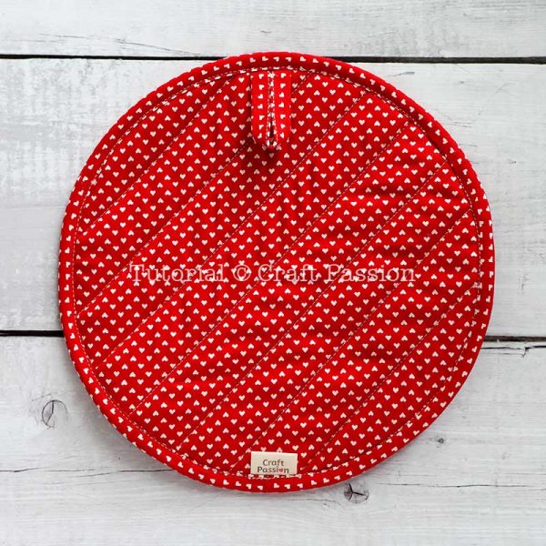 Easy Quilted Trivet Sewing Pattern - How To Sew • Craft Passion